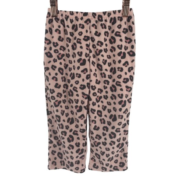 Carter's | Pajamas | Carters Girls Size 3t Pink Grey Leopard Print ...